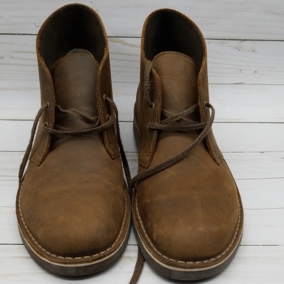 Clarks | Shoes | Clarks Mens Chukka Leather Boots | Poshmark